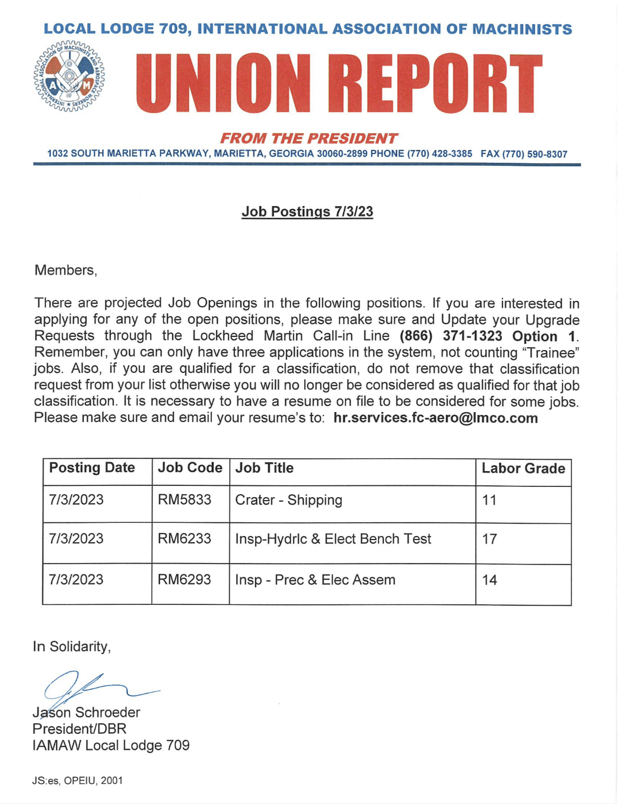 Job Postings – Local709.org